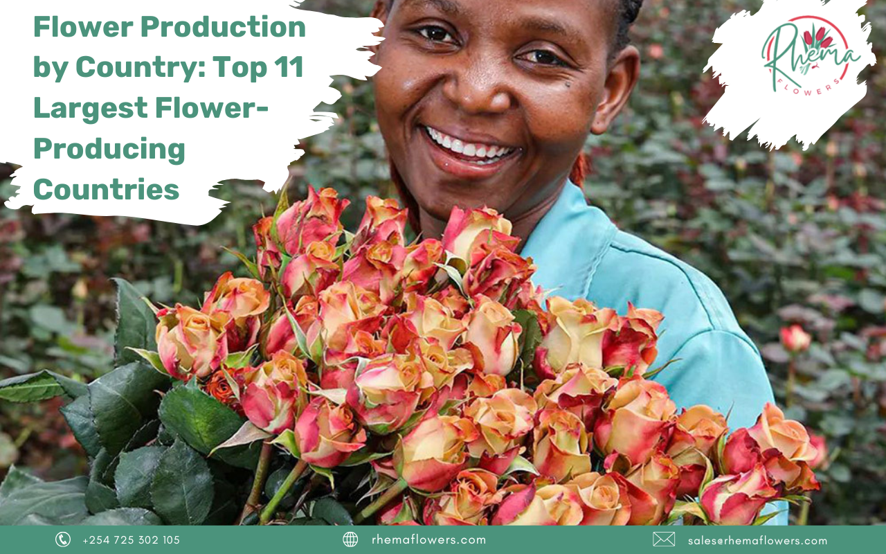 Flower Production by Country: Top 11 Largest Flower-Producing Countries ...